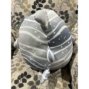 Squishmallows | Toys | Squishmallow Sachie Large 2inch Grey Striped Whale Shark Wwhite Belly ...
